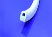 China Heat / Fuel Resistant Silicone Sponge Rubber Strips High Pressure Flexible Extrusion for sale
