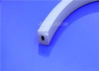 China Heat / Fuel Resistant Silicone Sponge Rubber Strips High Pressure Flexible Extrusion for sale