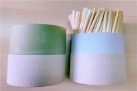 China Disposable Rice Make Wheatbpa Free Reusable Straws Biodegradable Edible No Chemical for sale