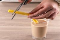 China Tumbler Reusable Silicone Drinking Straws , Custom Bubble Tea Straws Non Stick for sale