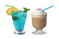 China Food Grade Silicone Smoothie Straws , Kids Bendable Silicone Straws Lightweight for sale