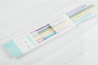 China Portable Folding Collapsible Silicone Straw -50~250℃ Work Temperature For Kids for sale