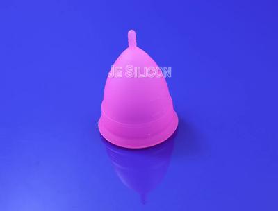 China Custom Color Feminie Hygiene Reusable Silicone Menstrual Cup for sale