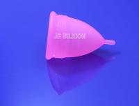 China Custom Color Feminie Hygiene Reusable Silicone Menstrual Cup for sale
