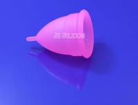 China Custom Color Feminie Hygiene Reusable Silicone Menstrual Cup for sale