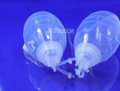 China Flat Drain Non Pyrogenic Silicone Suction Reservoir for sale