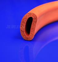 China FDA 0.8mm-60mm Silicone Extruded Sponge Foam Tube for sale