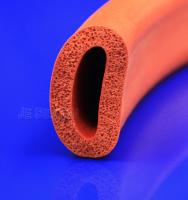 China FDA 0.8mm-60mm Silicone Extruded Sponge Foam Tube for sale