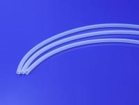 China Transparent Small 0.5mm Medical Silicone Heat Shrink Tubing for sale