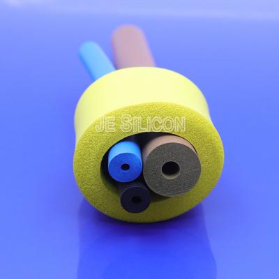 China Eco Friendly Anti Aging 40A Silicone Sponge Tubing for sale