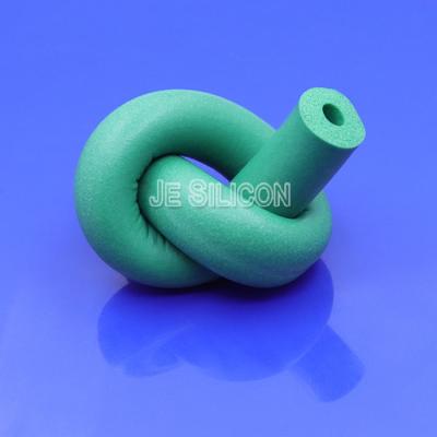 China 30 Psi Closed Cell Non Toxic Tasteless Silicone Foam Tube for sale