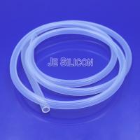 China Antisepsis Flexible 30A Extruded Silicone Rubber Tubing for sale