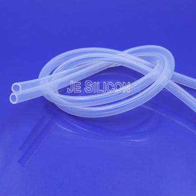 China Soft Rectangular Thin LFGB Medical Grade Rubber Tubing for sale