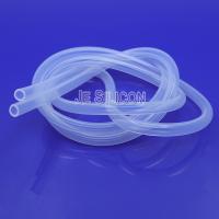China Soft Rectangular Thin LFGB Medical Grade Rubber Tubing for sale