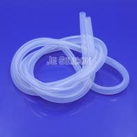 China Soft Rectangular Thin LFGB Medical Grade Rubber Tubing for sale