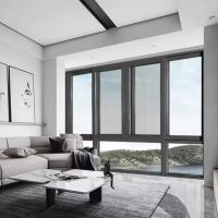 China Commercial Soundproof Aluminum Sliding Window with 1.4mm-2.0mm Profile Thickness and Anodized Waterproof Finish for sale
