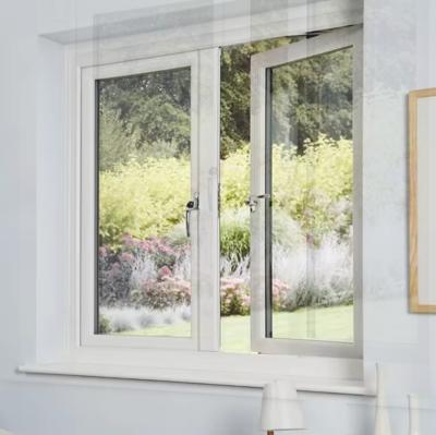 China New Design Aluminum Alloy Casement Window with Sound Insulation and Out Swing Egress Feature for sale