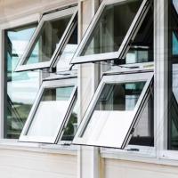 China High Security Aluminum Tilt And Turn Window With Customized Size And Tempered Glass for sale