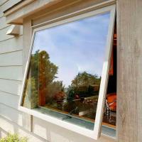 China High Security Aluminum Tilt And Turn Window With Customized Size And Tempered Glass for sale