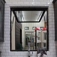 China High Security Aluminum Tilt And Turn Window With Customized Size And Tempered Glass for sale