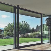 China Heavy Duty Aluminum Sliding Door with Custom Color Options and Energy Efficient Insulated Tempered Glass for sale