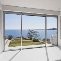 China Slim Light Profile Aluminum Sliding Door with 10 Years Warranty for Commercial and Residential Use for sale