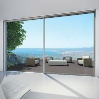 China Slim Light Profile Aluminum Sliding Door with 10 Years Warranty for Commercial and Residential Use for sale