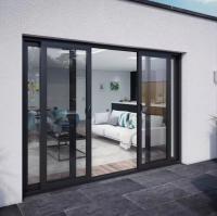 China Energy Saving and Environmental Protection Aluminum Sliding Door with Durable Structural Design for sale
