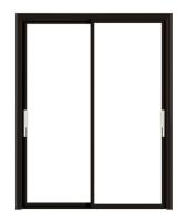 China Slim Frame Aluminum Sliding Door with Customized Dimension and Multi-point Locking for Enhanced Security for sale