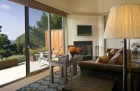 China Durable Thick Aluminum Frame Sliding Glass Door with 10 Years Warranty and Horizontal Sliding Style for sale