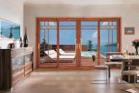 China Energy Efficient Durable Design Aluminum Sliding Door with Easy Maintenance and Double Glass for sale