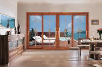 China Typhoon Resistant 2mm Thick Aluminum Sliding Glass Patio Door with 10 Years Warranty and Energy Efficient Design for sale