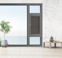 China Heat Resistant Aluminum Swing Window with Multi-point Locking System and Energy Efficient Design for sale