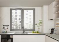 China Space Saving Large Swing Open Aluminum Swing Window with 10 Years Warranty for Maximum Air Circulation for sale