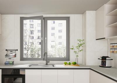 China Space Saving Large Swing Open Aluminum Swing Window with 10 Years Warranty for Maximum Air Circulation for sale