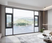 China Aluminum Swing Window with 10 Years Warranty Soundproof and Weather Resistance Inward Casement Window for sale