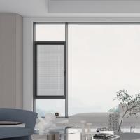 China Secure Aluminum Swing Window with 10 Years Warranty and Maintenance Resistance Soundproof Design for sale