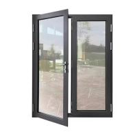 China Custom Design Aluminum Swing Door with 10 Years Warranty for Easy Installation for sale