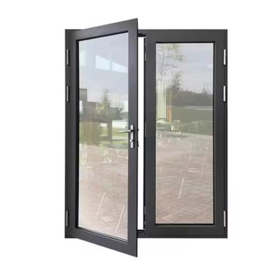 China Custom Design Aluminum Swing Door with 10 Years Warranty for Easy Installation for sale