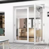 China Eco Friendly Weather Resistant Aluminum Swing Door with Recyclable Materials for sale