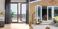 China Heavy Duty Aluminum Swing Door with 2.0-3.0mm Profile Thickness Easy Maintenance Anodizing for sale