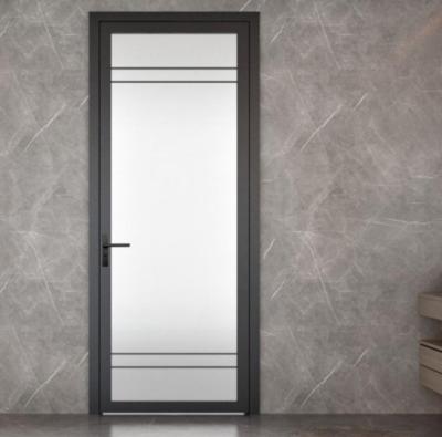 China Thick Frame Energy Efficient Aluminum Swing Door with Multi-point Locking for sale