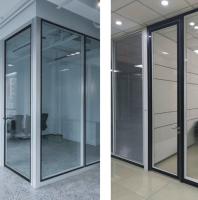 China Thick Frame Energy Efficient Aluminum Swing Door with Multi-point Locking for sale