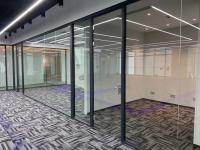 China Customized Aluminum Glass Swing Door with Tempered Clear Glass Double Tempered Glass and 10-year Warranty for sale