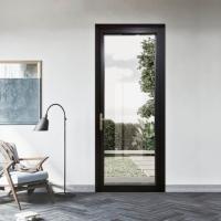 China Energy Efficient Aluminum Swing Door with Fluorocarbon Coating and Multi-point Locking for sale
