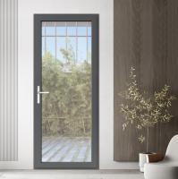 China Energy Efficient Aluminum Swing Door with Multi-Point Locking and Heavy Duty Frame for sale