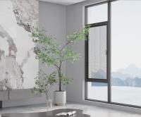 China Powder Coated Aluminum Swing Window with 10 Years Warranty and Customizable Colors for sale