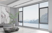 China Powder Coated Aluminum Swing Window with 10 Years Warranty and Customizable Colors for sale