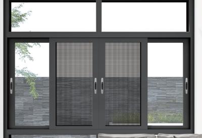 China Corrosion Resistant Aluminum Sliding Window with 10 Years Warranty and Recyclable Material for sale