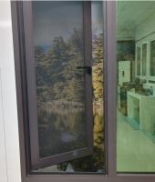 China Customizable Size Aluminum Swing Window with Powder Coated Frame and Multi-point Locking System for sale